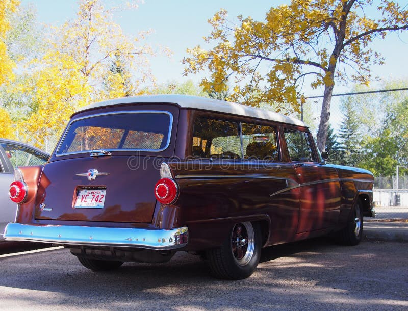 Classic Restored Ford Ranch Wagon Editorial Image - Image of ford ...