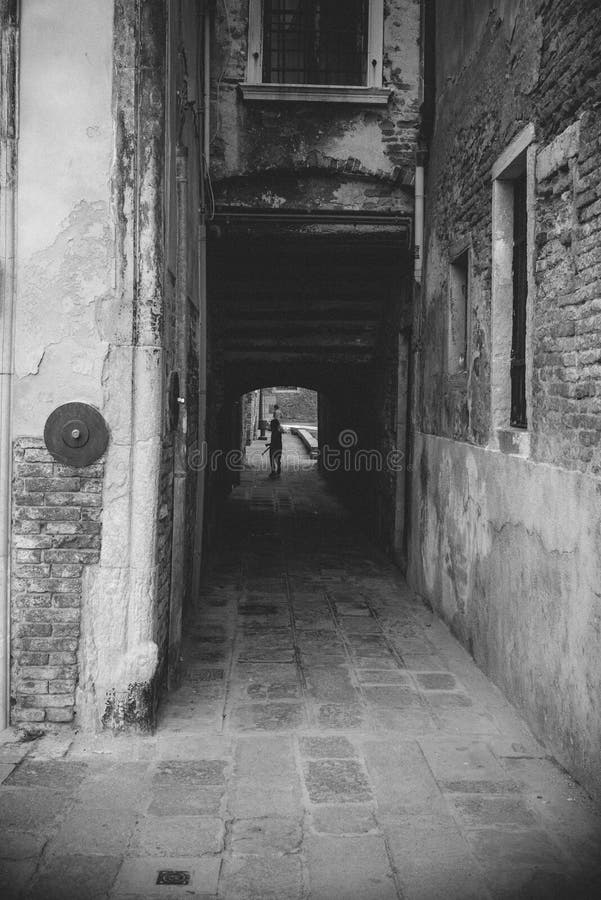 Classic Road in Venice, Italy Stock Photo - Image of road, island ...