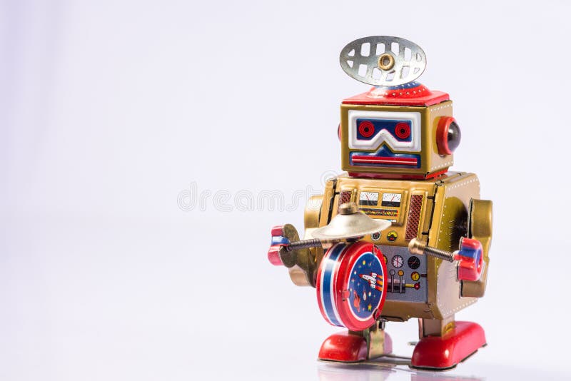 Classic robot toys stock image. Image of robot, concept - 83001255