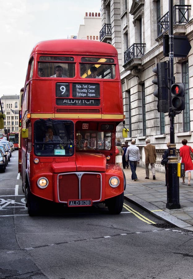Classic Routemaster Double Decker Bus Editorial Stock Image - Image of ...