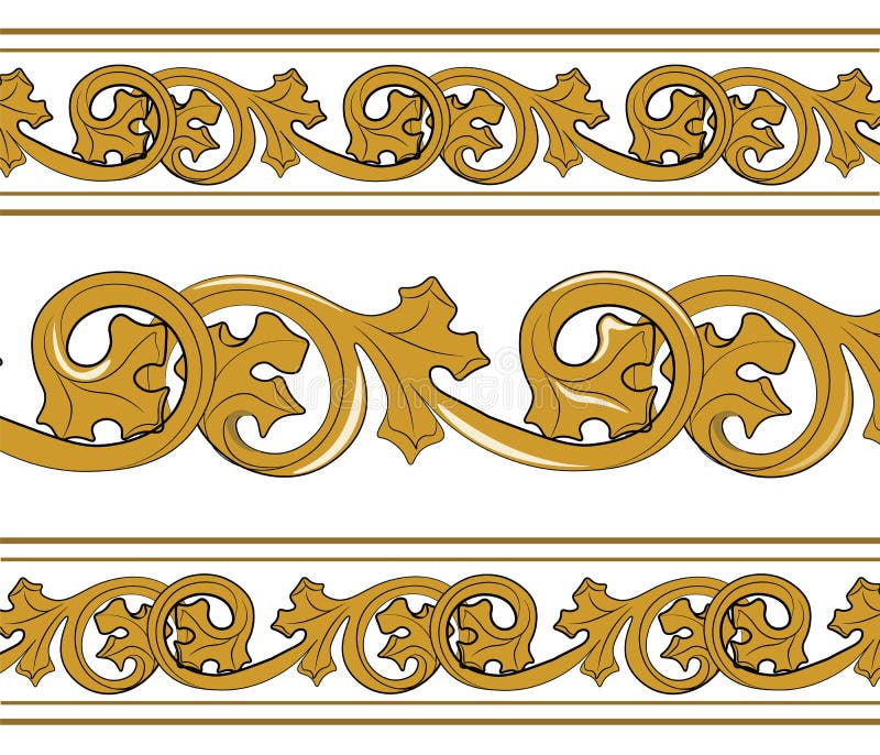 Classic Royal Style Ornament Stock Vector - Illustration of decoration ...