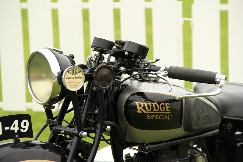 Classic Rudge Special editorial stock image. Image of dirt - 58672459