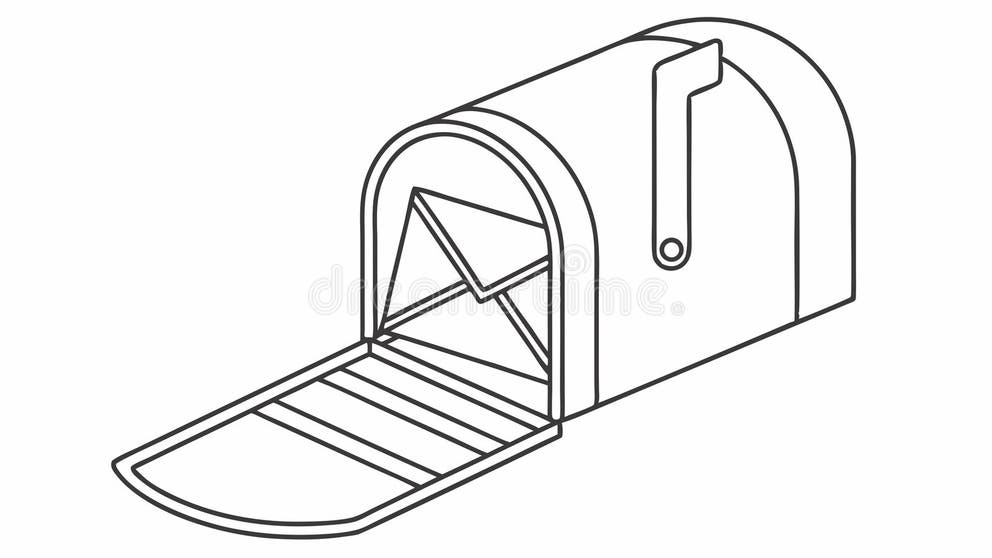 Rural Mailbox Stock Illustrations – 839 Rural Mailbox Stock ...