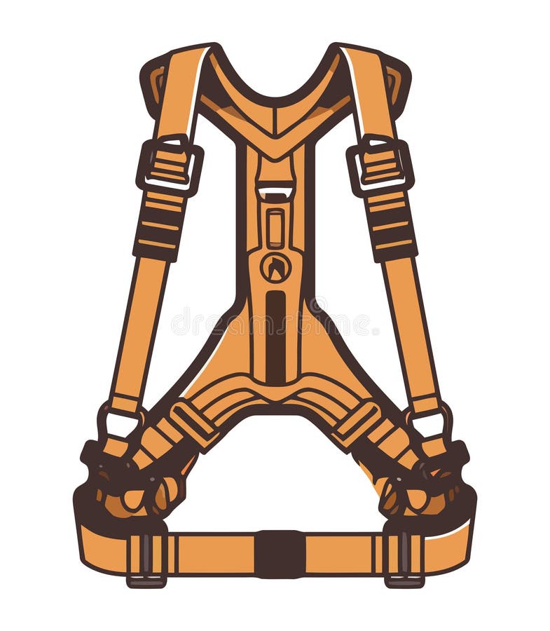 Safety Harness Line Icon Stock Illustrations – 174 Safety Harness Line ...