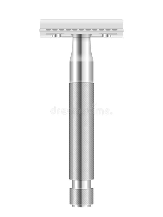 Classic safety razor stock vector. Illustration of blade - 162118315