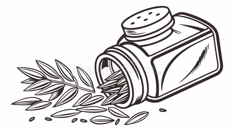 Classic Salt Shaker Illustration, Vector Design Generative AI Stock ...