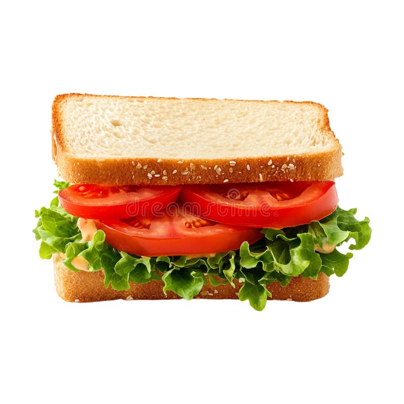 Classic Sandwich on Transparent Background - Ai Generated Stock ...
