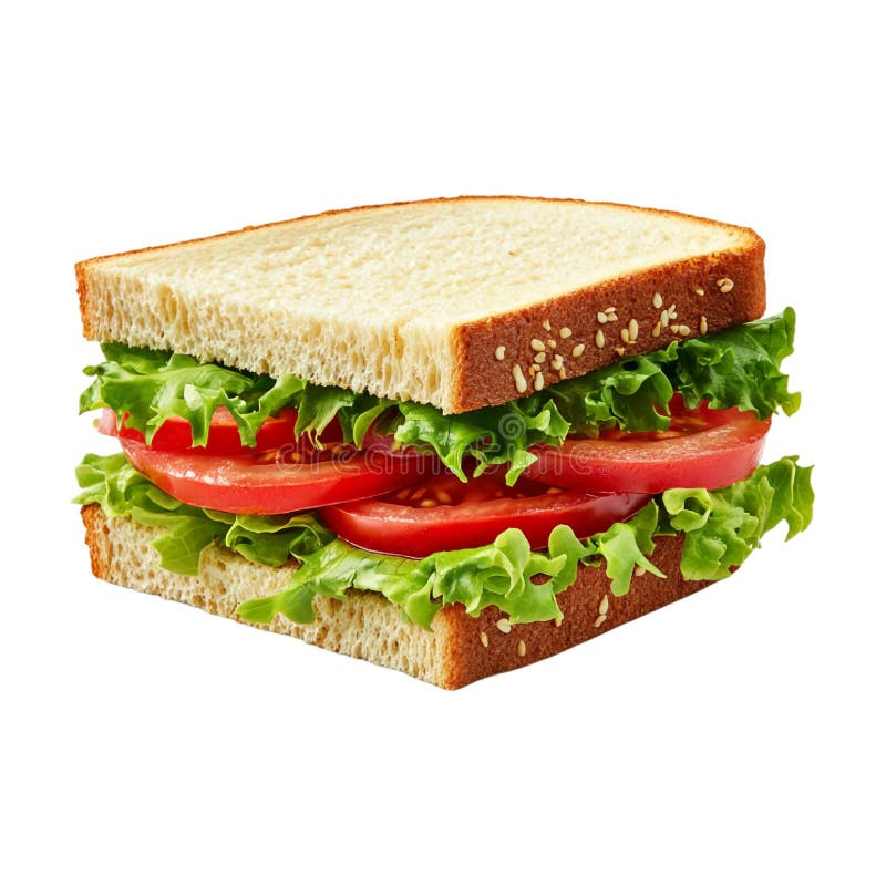 Classic Sandwich on Transparent Background - Ai Generated Stock ...