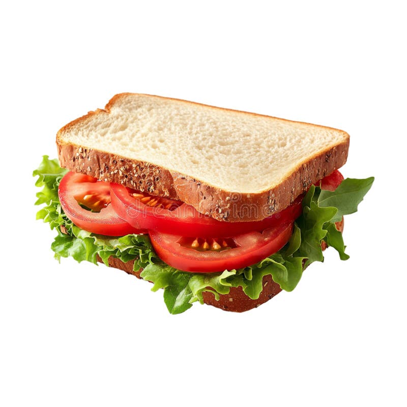 Classic Sandwich on Transparent Background - Ai Generated Stock ...