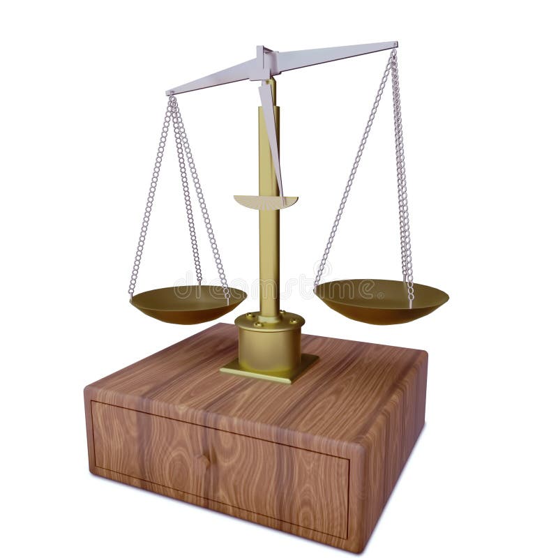 Classic scale stock illustration. Illustration of compare - 66823091