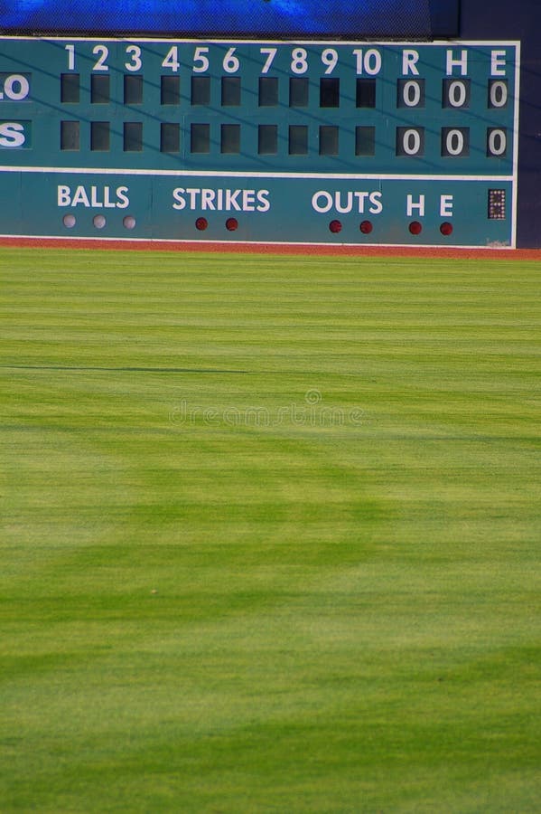Classic score board stock photo. Image of score, outside - 9716938