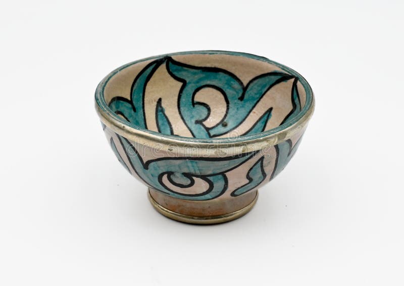 Classic Home Serving Bowls with Designs with Isolated White Back Ground ...