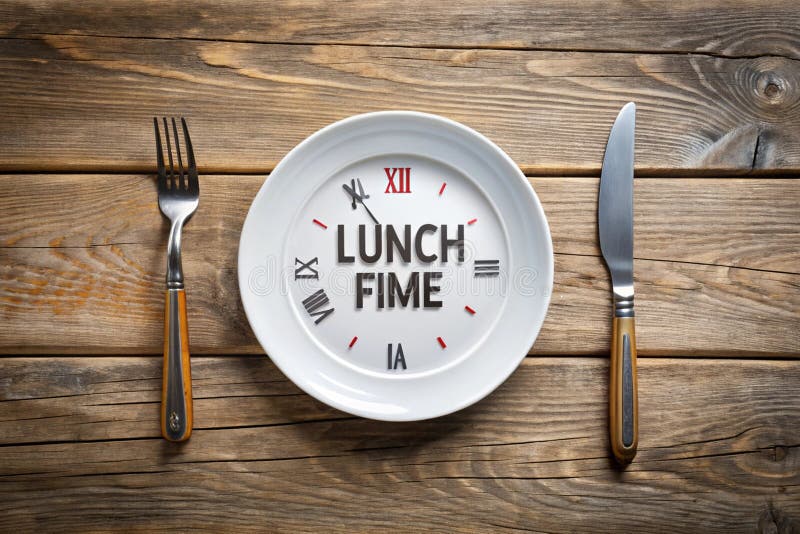 Indicating Lunchtime Stock Illustrations – 19 Indicating Lunchtime ...