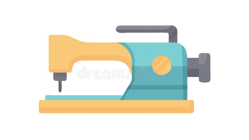 Classic Sewing Machine for Creative Textile and Fashion, Vector Design Generative AI Stock ...