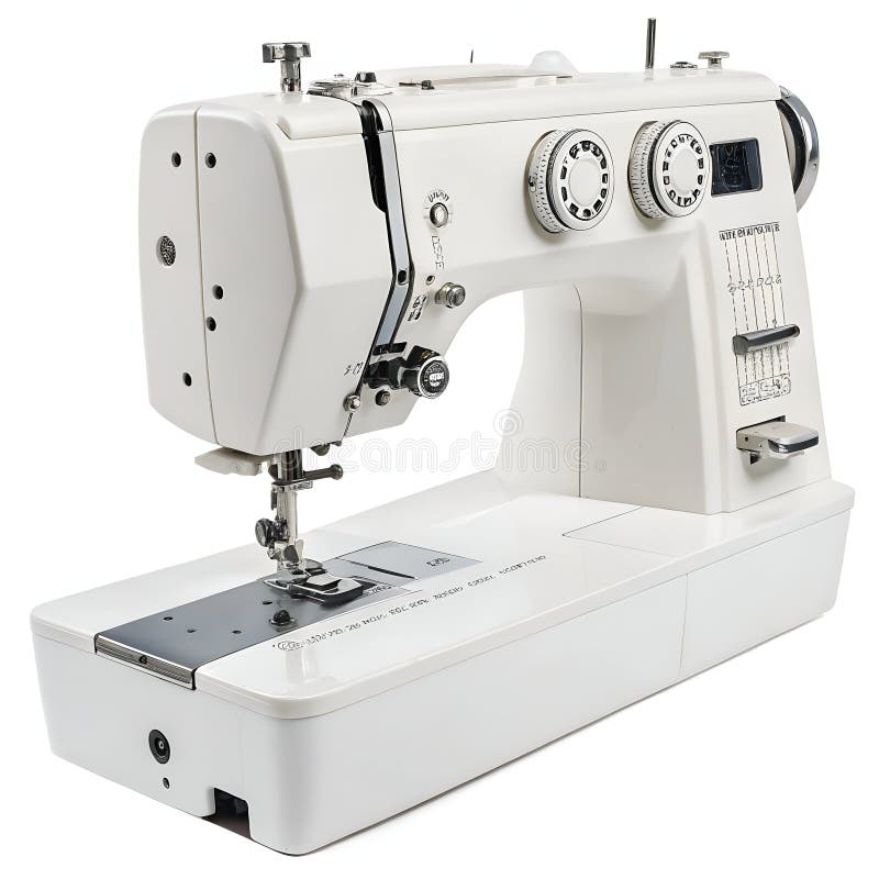 Classic Sewing Machine stock illustration. Illustration of stylish ...