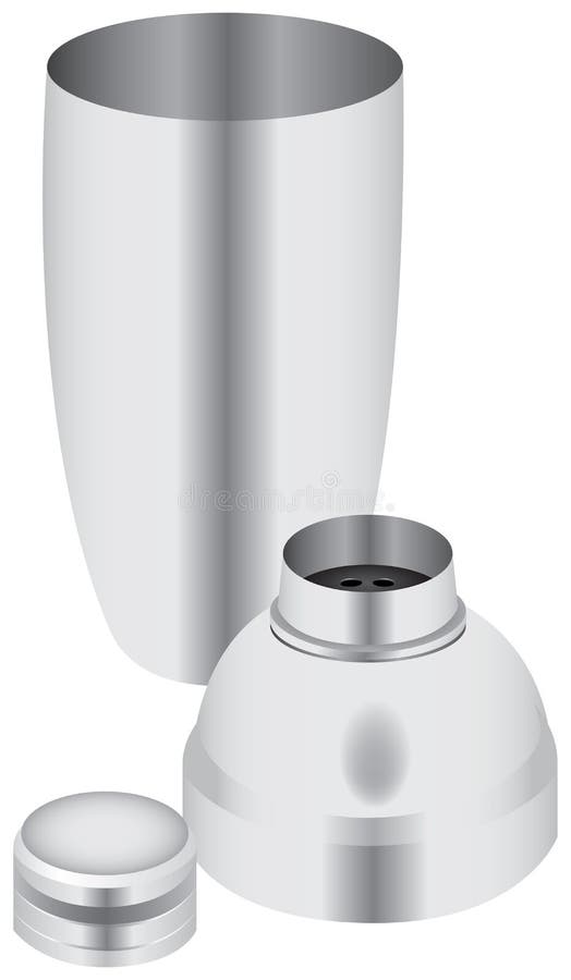 Classic shaker - vector stock vector. Illustration of alcohol - 108901115