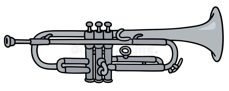 Silver Trumpet Stock Illustrations – 433 Silver Trumpet Stock ...