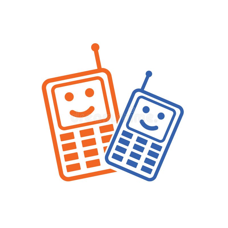 Classic Simple Mobile Phone Call Stock Vector - Illustration of icon ...