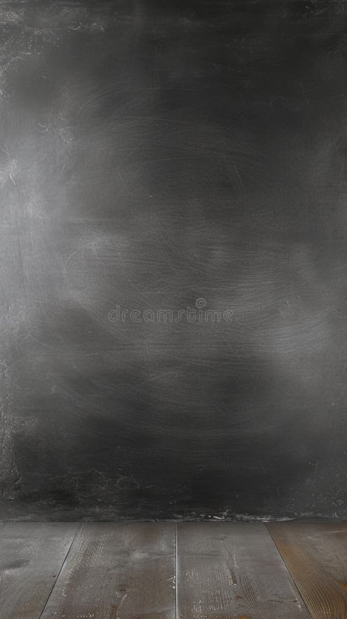 Classic Simplicity an Empty Black Chalkboard with Clean, Versatile ...