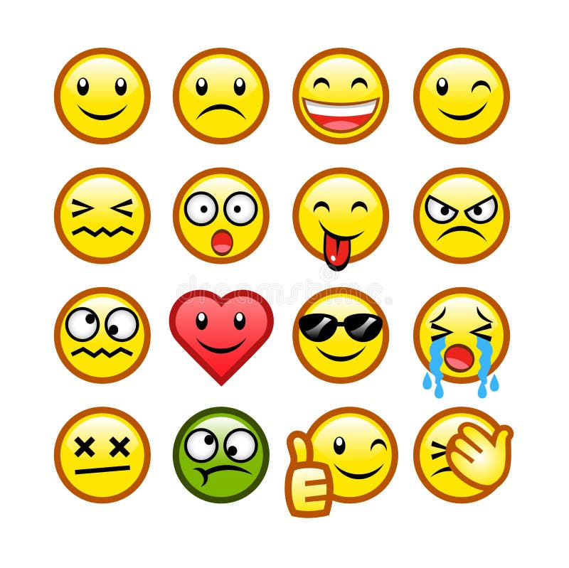 Classic Smileys Stock Illustrations – 14 Classic Smileys Stock ...