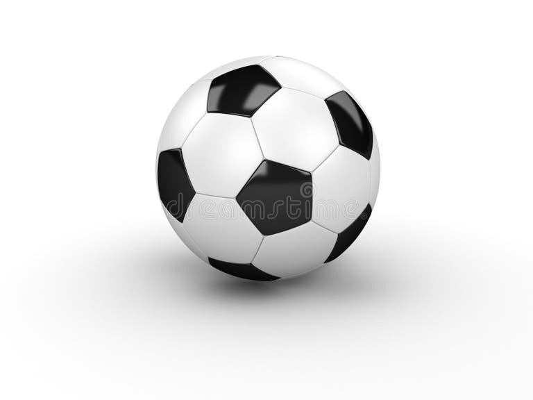 Classic soccer ball stock illustration. Illustration of leisure - 11524543