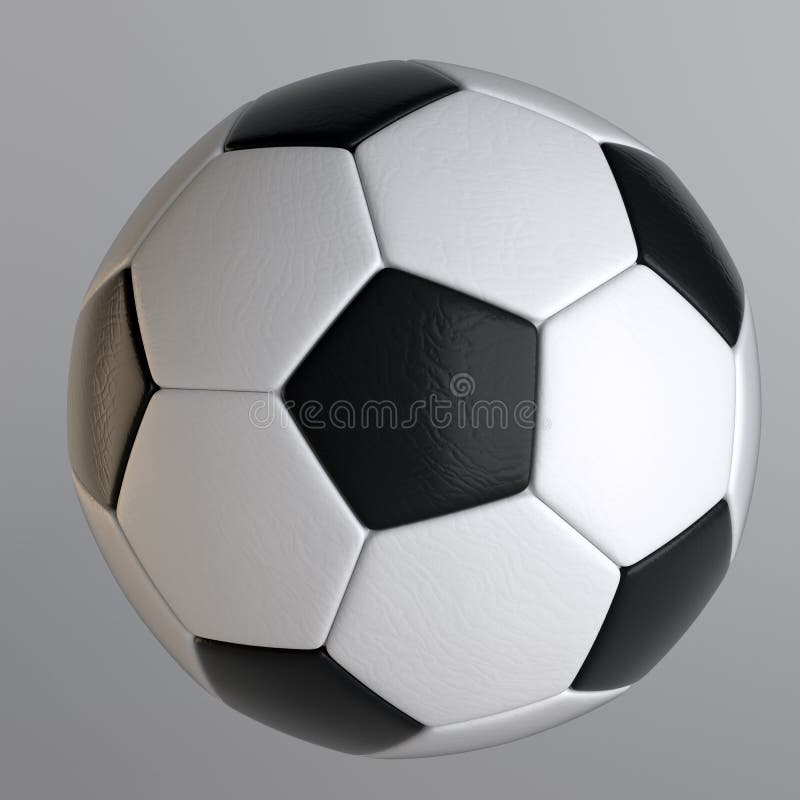 Classic soccer ball stock illustration. Illustration of ball - 85186811