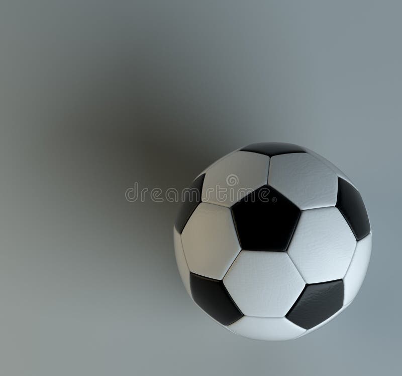 Classic soccer ball stock illustration. Illustration of ball - 85186811