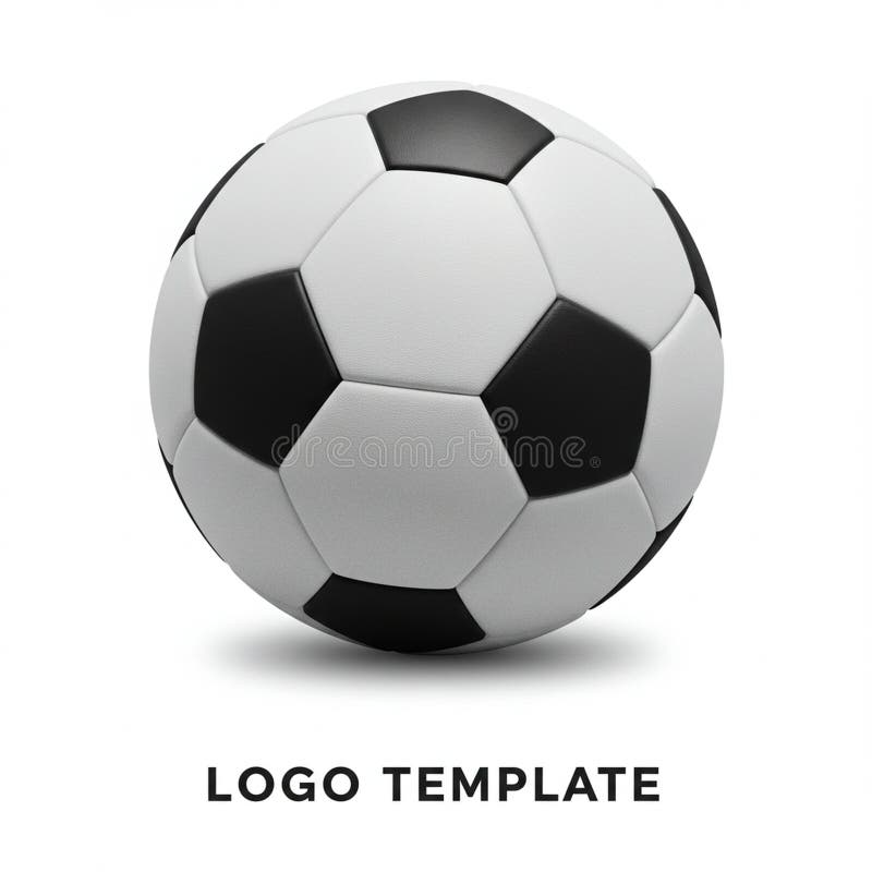 Classic Soccer Ball Template Stock Illustrations – 1,443 Classic Soccer ...