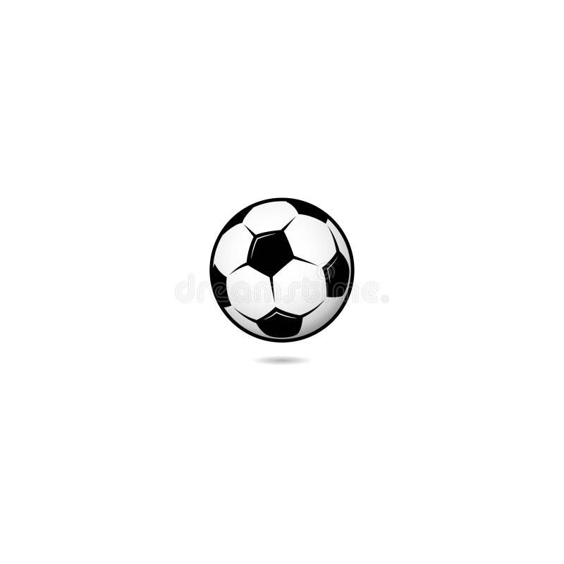 Classic Soccer Ball Isolated Vector Graphics Stock Vector ...