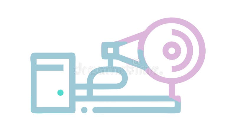 Classic Speaker Sound System, Audio and Media Icon, Vector Design ...