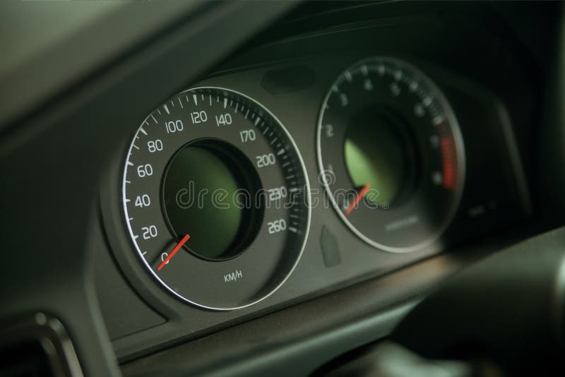 Classic speedometer of car stock image. Image of classic - 73810677
