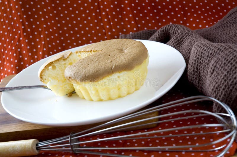 Classic sponge cake stock image. Image of dish, baked - 54834051