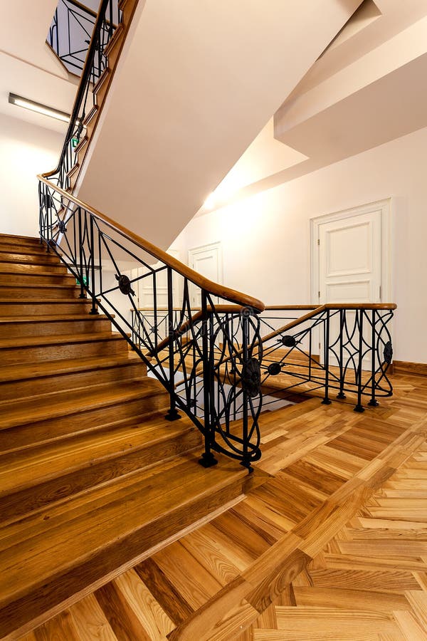Classic stairs stock photo. Image of banister, bright - 33732768