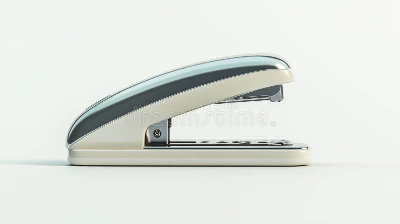 Classic Stapler in a Compact Design Isolated on White Background for ...