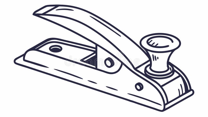 Classic Stapler, Office Supplies and Document Organization, Vector ...