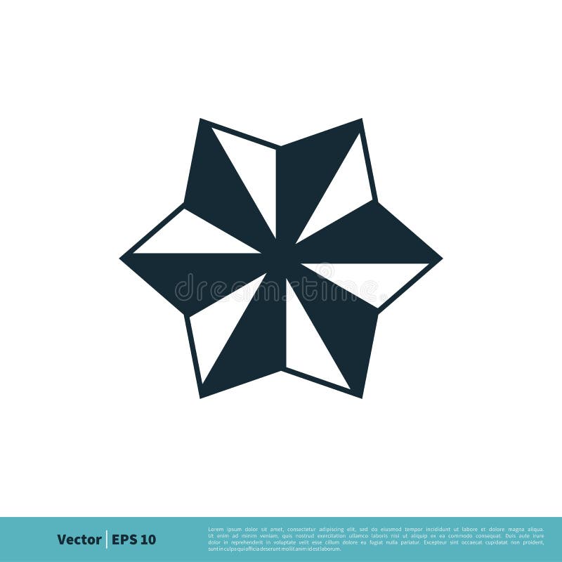 Classic Star Shape Icon Vector Logo Template Illustration Design ...