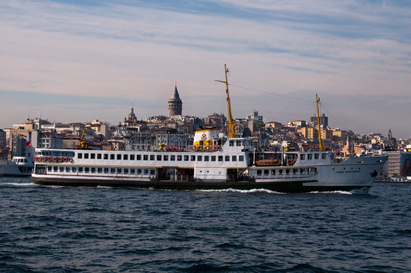 Classic Steamboat From Istanbul Editorial Photography - Image of voyage ...