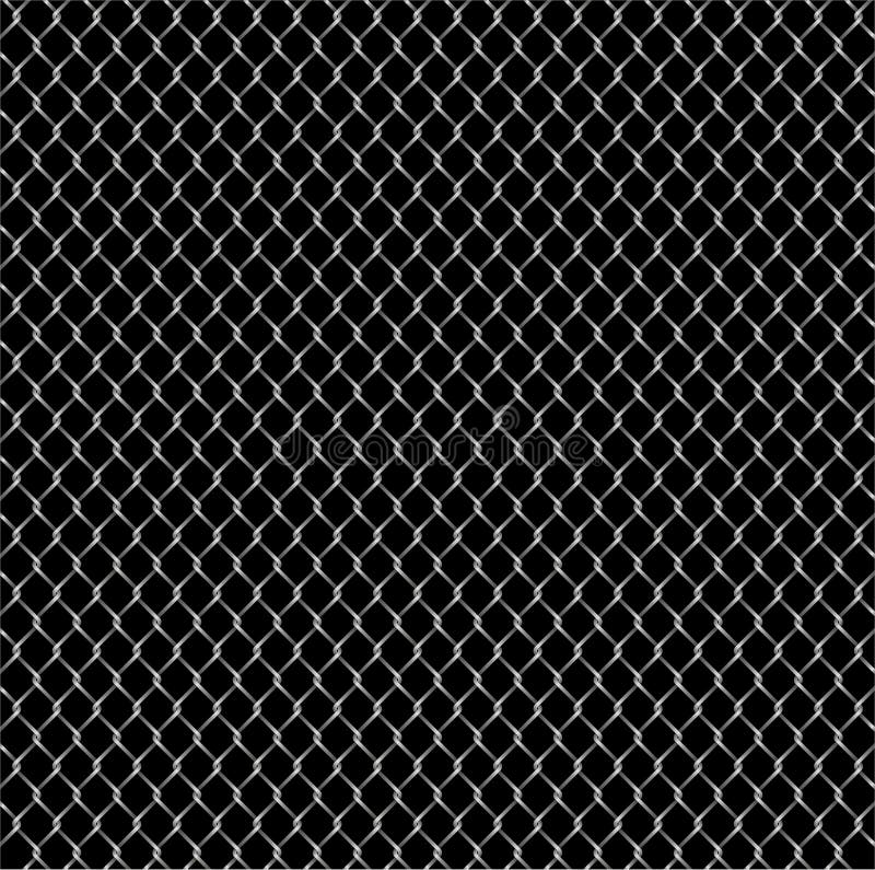 Classic steel wire fence stock vector. Illustration of cover - 14192665