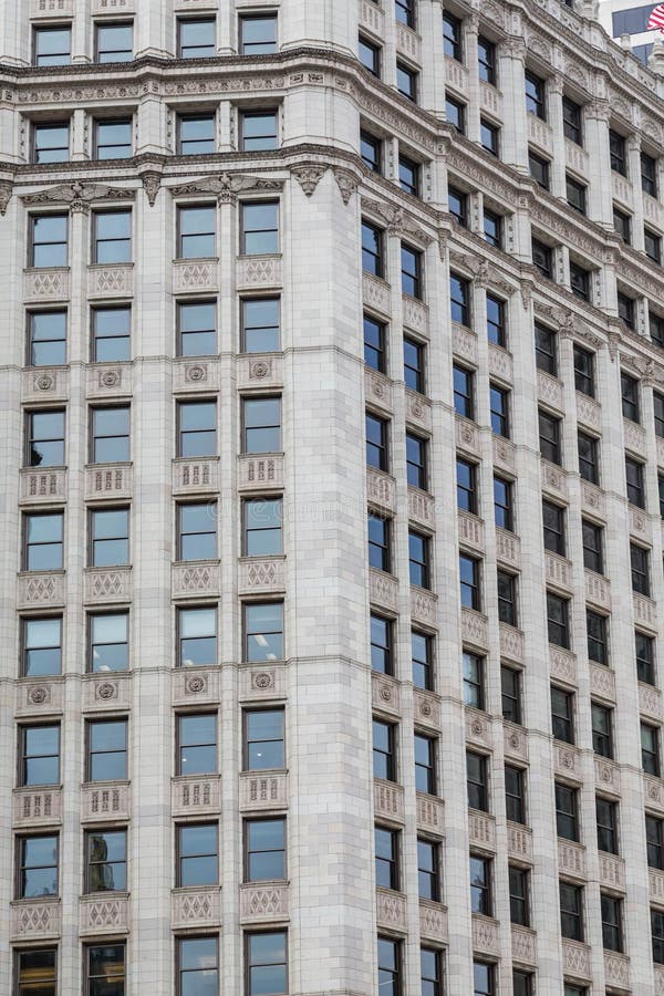 Classic Stone Chicago Tower Stock Photo - Image of wall, tower: 50551082