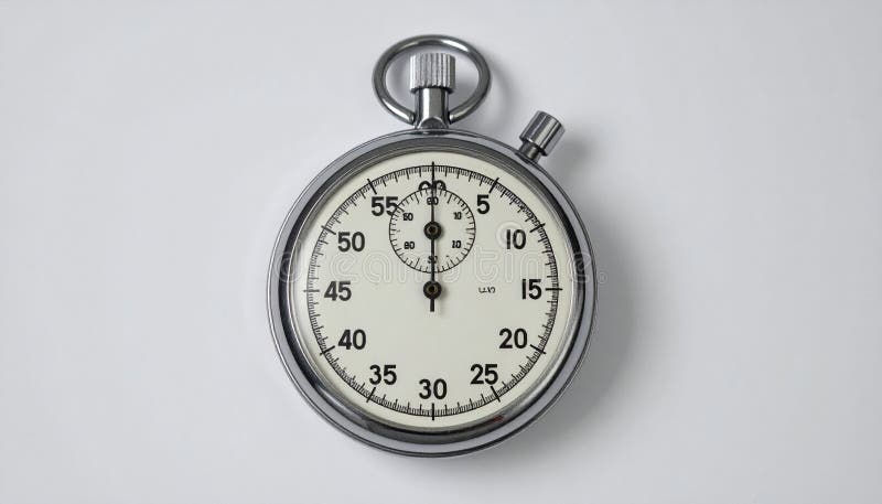 Classic Stopwatch Precision the Essence of Stock Photo - Image of ...