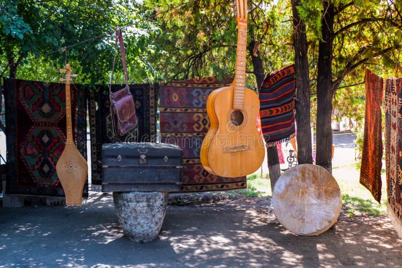 Classic Stringed Musical Instrument Guitar Stock Photo - Image of play ...