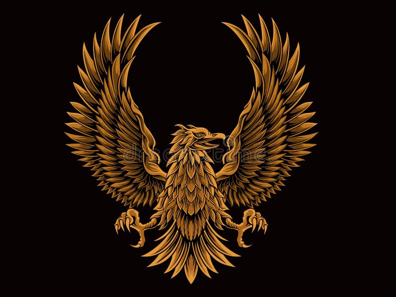 Warrant Officer Eagle Rising Clipart Flowers