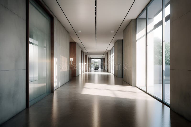 Classic Style Hallway Interior in Luxury House. AI Generated Stock ...