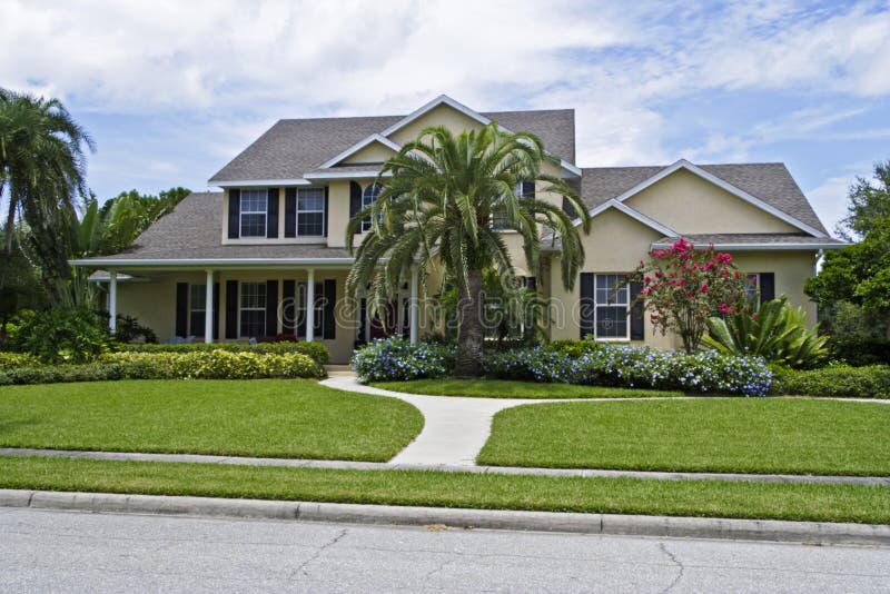 Classic style home stock image. Image of residential - 20715739