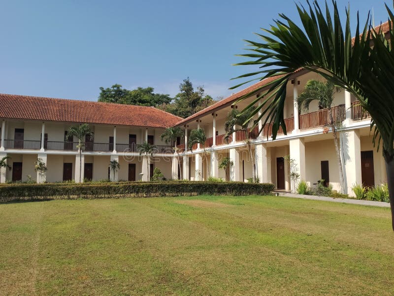 Classic Style Hotel in Kopeng, Salatiga, Central Java, Indonesia Stock ...