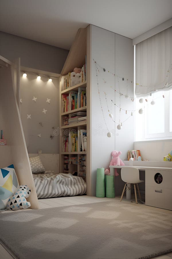 Classic Style Interior of Children Room. AI Generated Stock ...