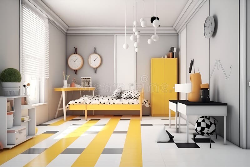 Classic Style Interior of Children Room. AI Generated Stock ...