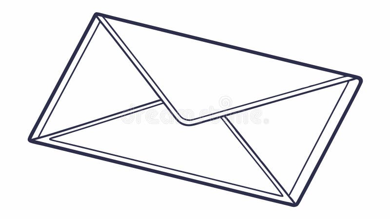 Classic Style Mail Envelope Icon Vector Illustration, Vector Design ...