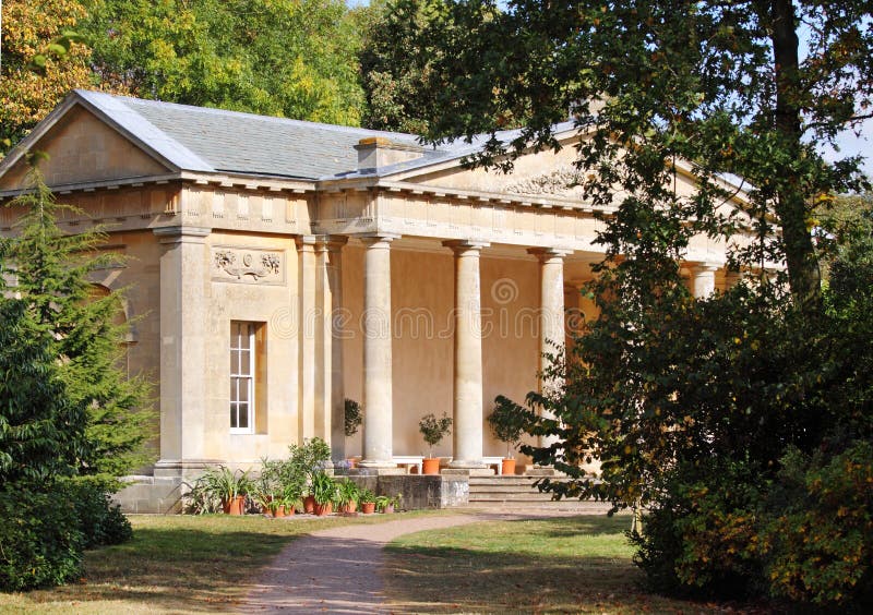 Classic style pavilion stock image. Image of craftsmanship - 11245573