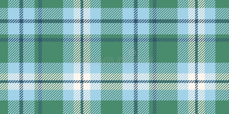 Classic and Stylish Blue, Green, and White Tartan Pattern with ...